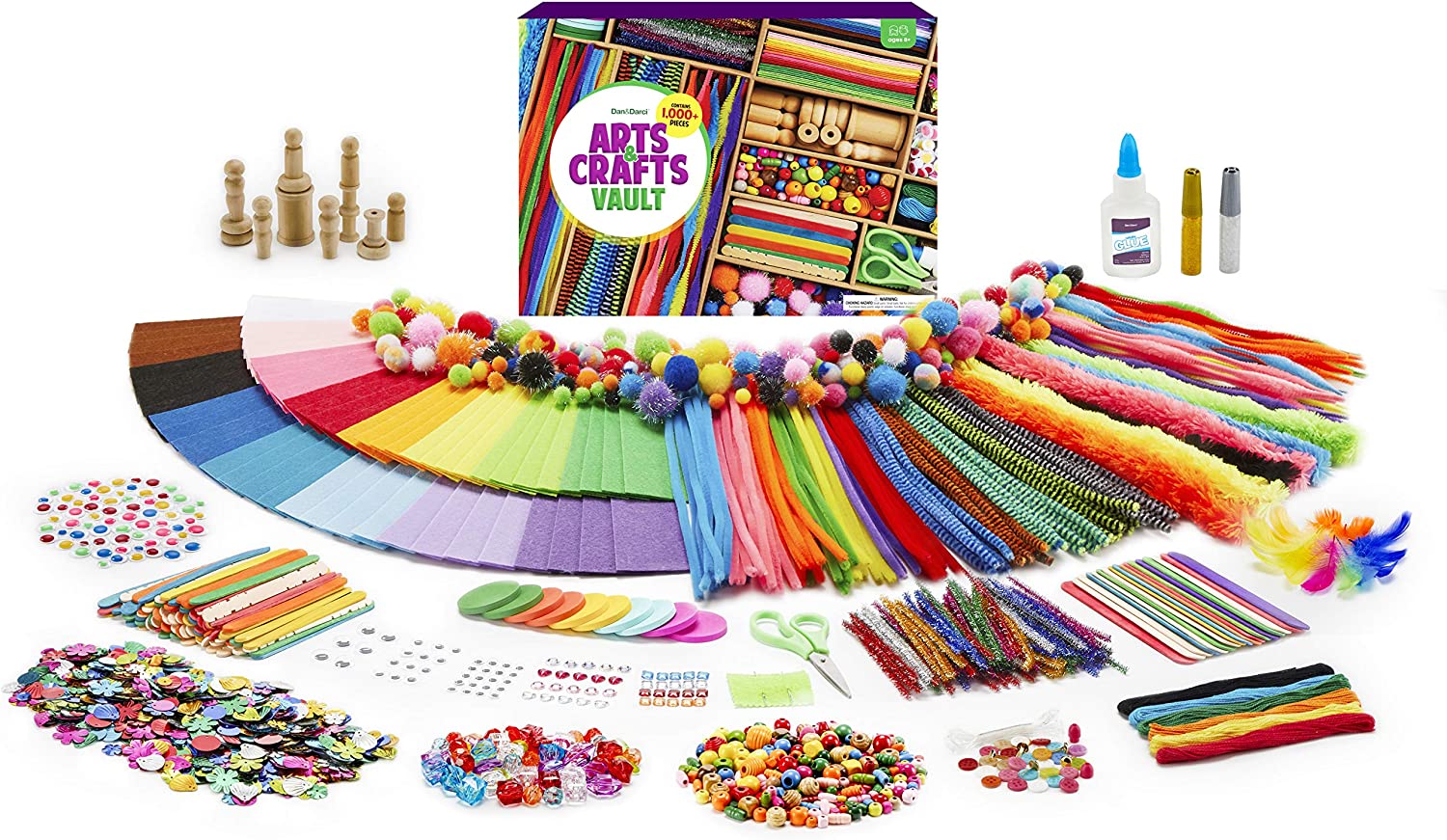 Kit De Manualidades De Más De 1000 Piezas
